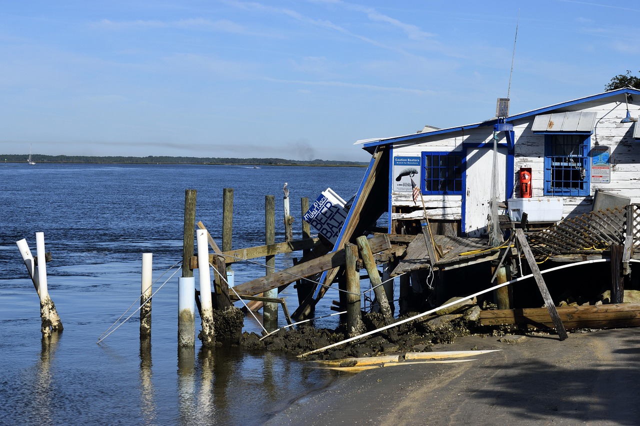 L'Ouragan Matthieu Endommager Dock - Photo gratuite sur Pixabay