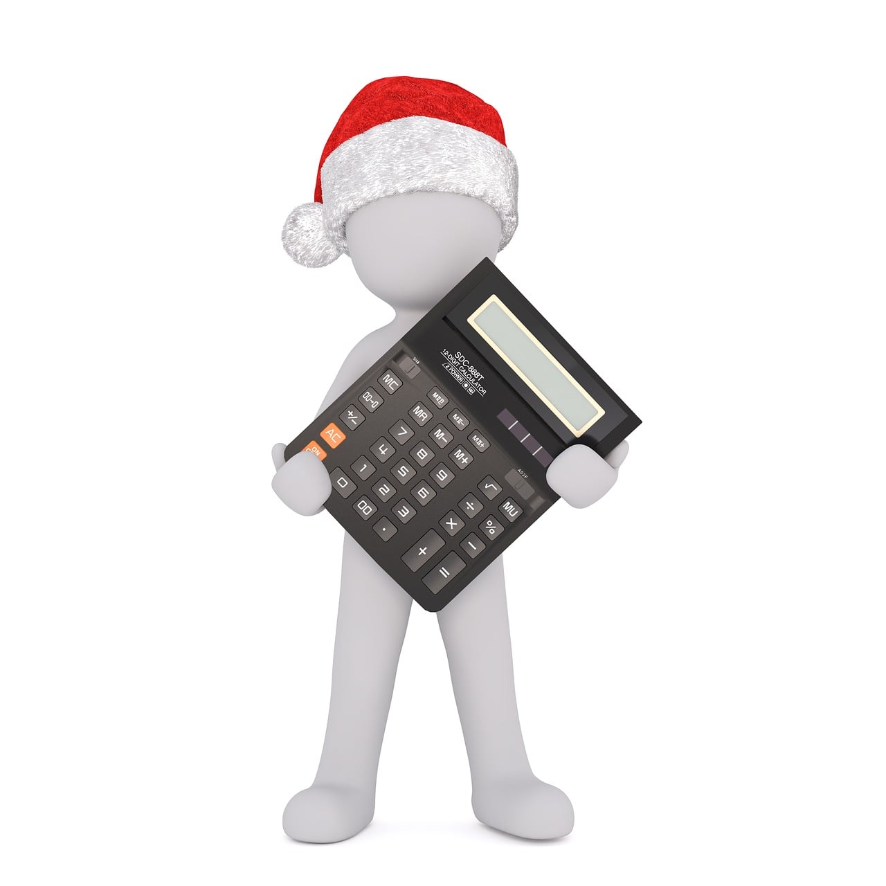 Download Calculation, White Male, 3D Model. Royalty-Free Stock ...