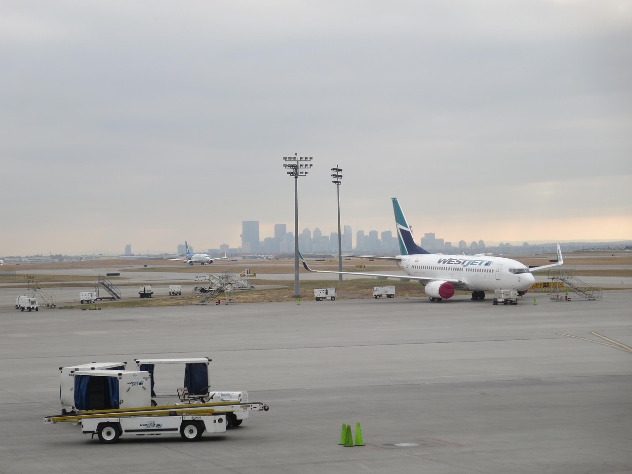 Westjet Plane Airline - Free photo on Pixabay