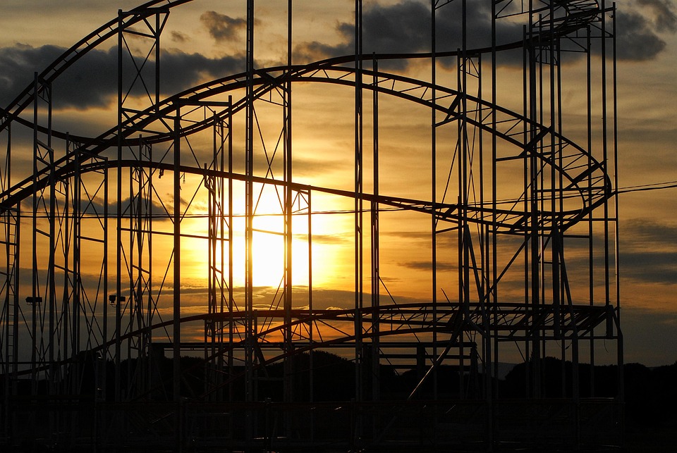 Roller Coaster Sunset Dusk - Free photo on Pixabay - Pixabay