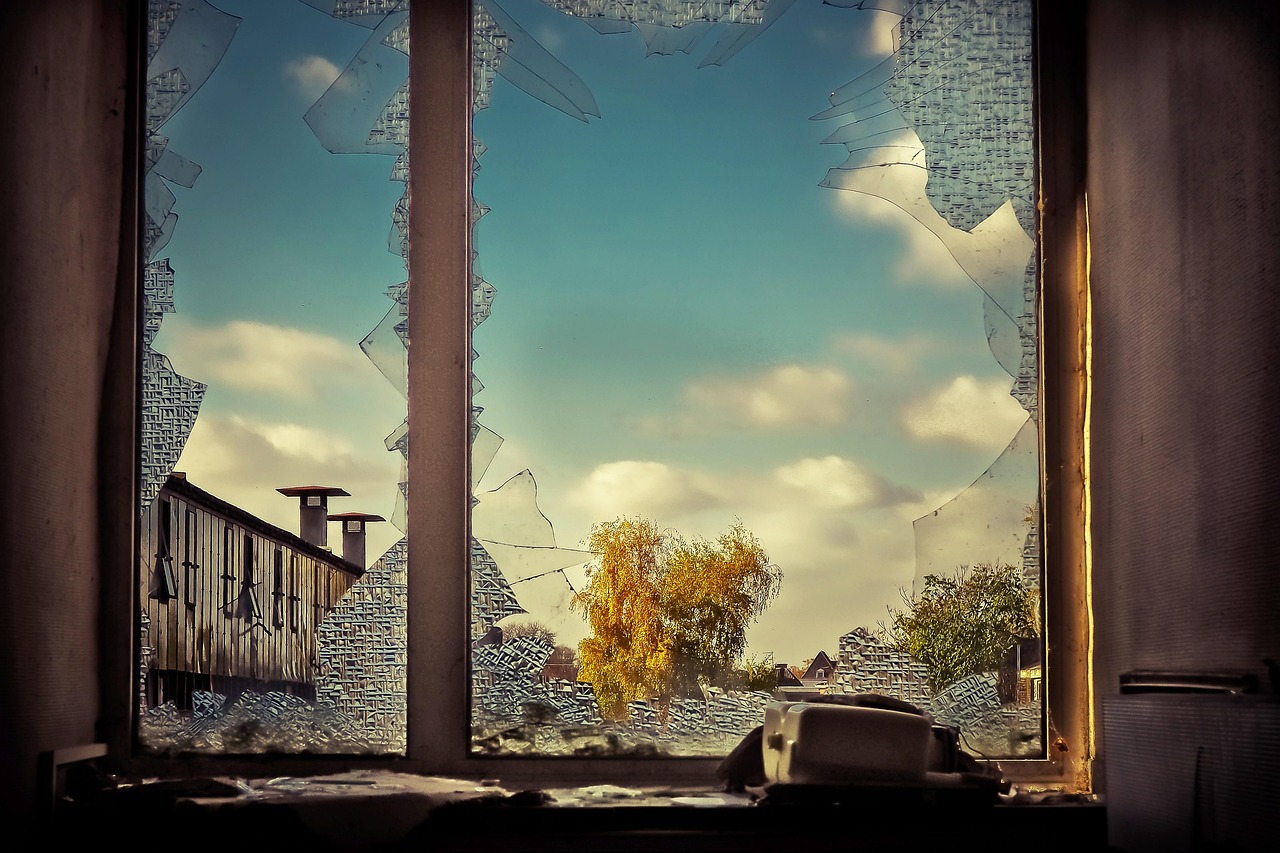 Lost Places Window Frames Glass - Free photo on Pixabay