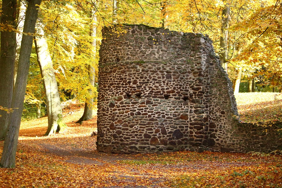 Ruin Masonry Stone Wall Lawn Iron - Free photo on Pixabay - Pixabay