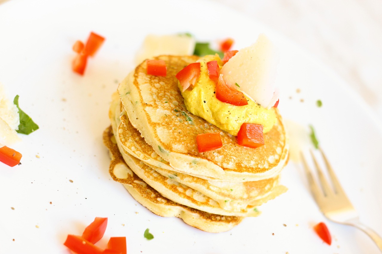 Pancake Omelette Paprika - Free photo on Pixabay