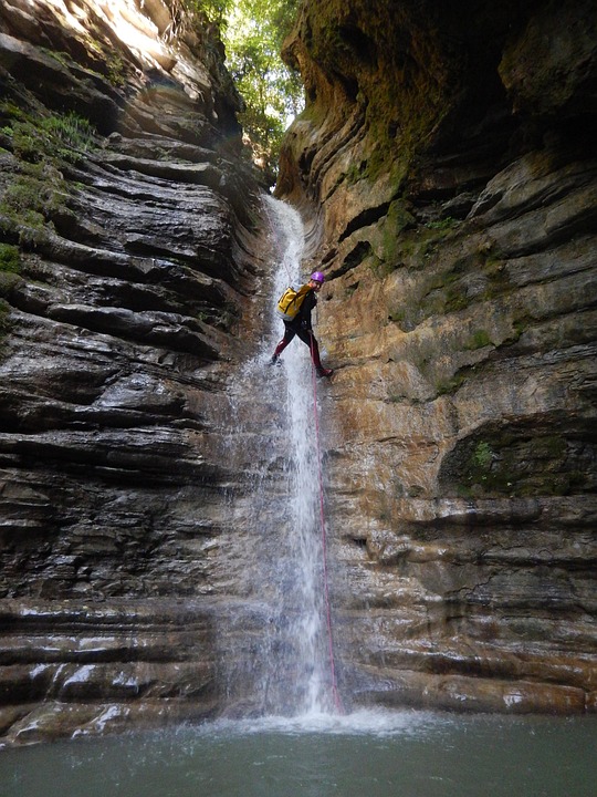 Canyoning Descente En Rappel - Photo gratuite sur Pixabay - Pixabay