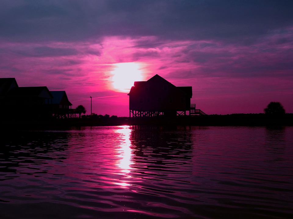 Purple Water Dusk - Free photo on Pixabay