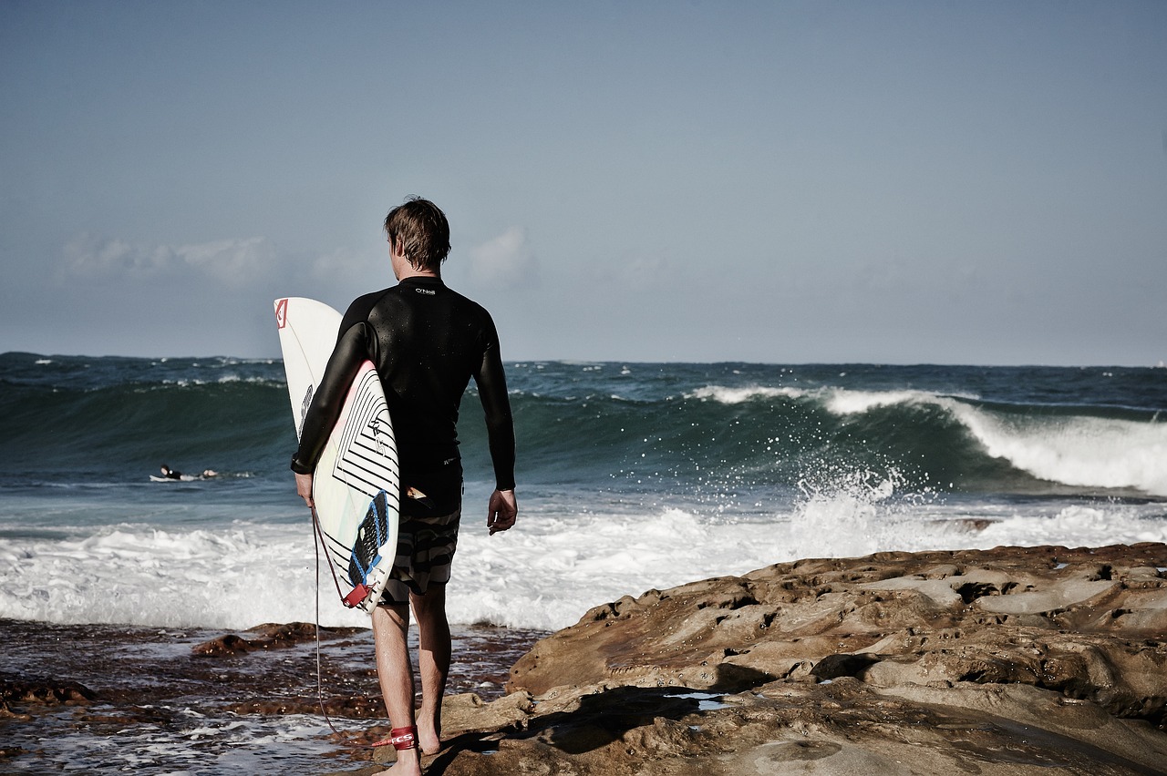 Beach Man Ocean - Free photo on Pixabay