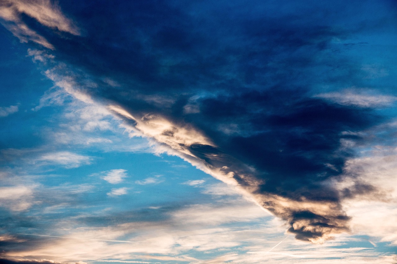 O Céu Nuvens Tempestade Azul - Foto gratuita no Pixabay - Pixabay