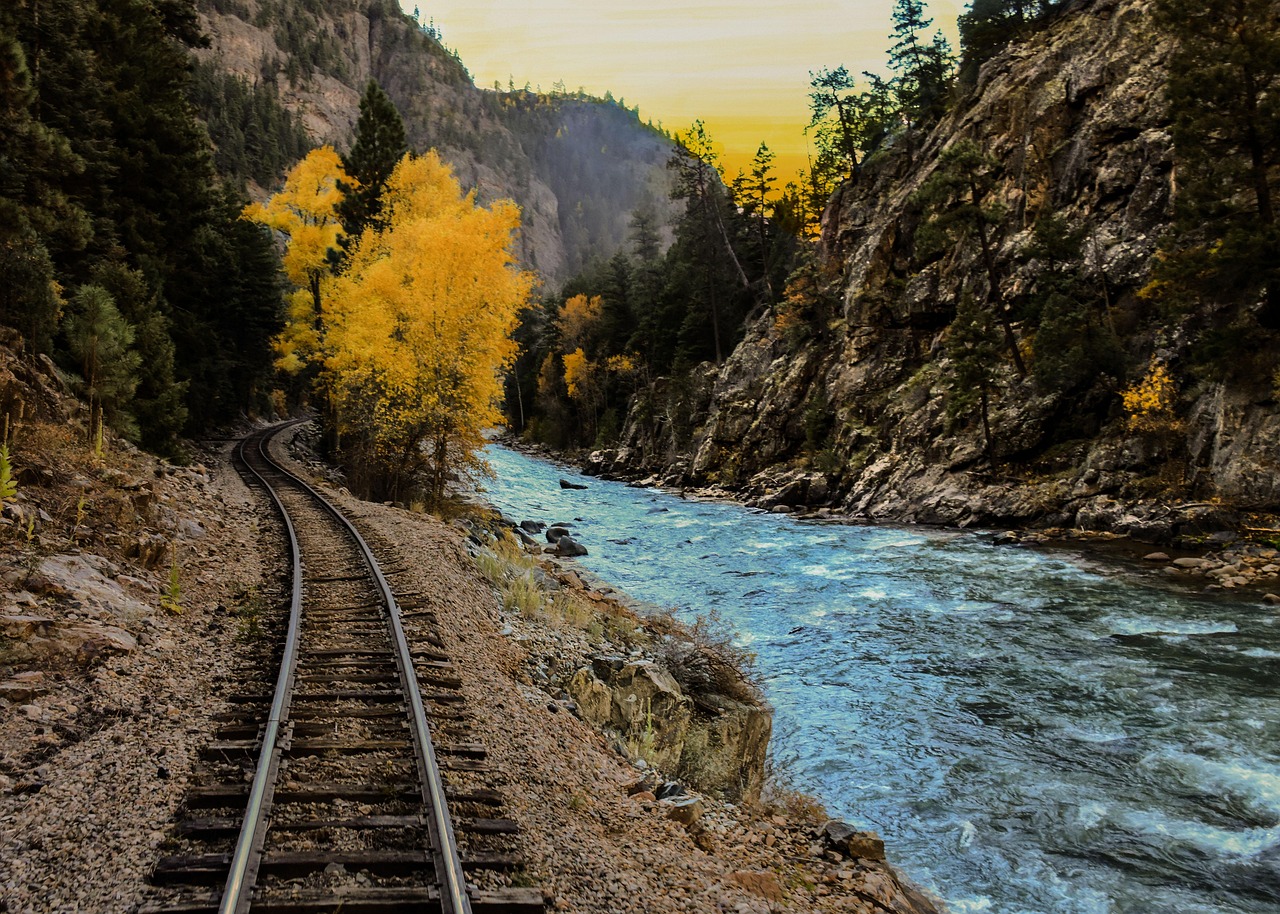 Railroad Scenic Narrow - Free photo on Pixabay - Pixabay