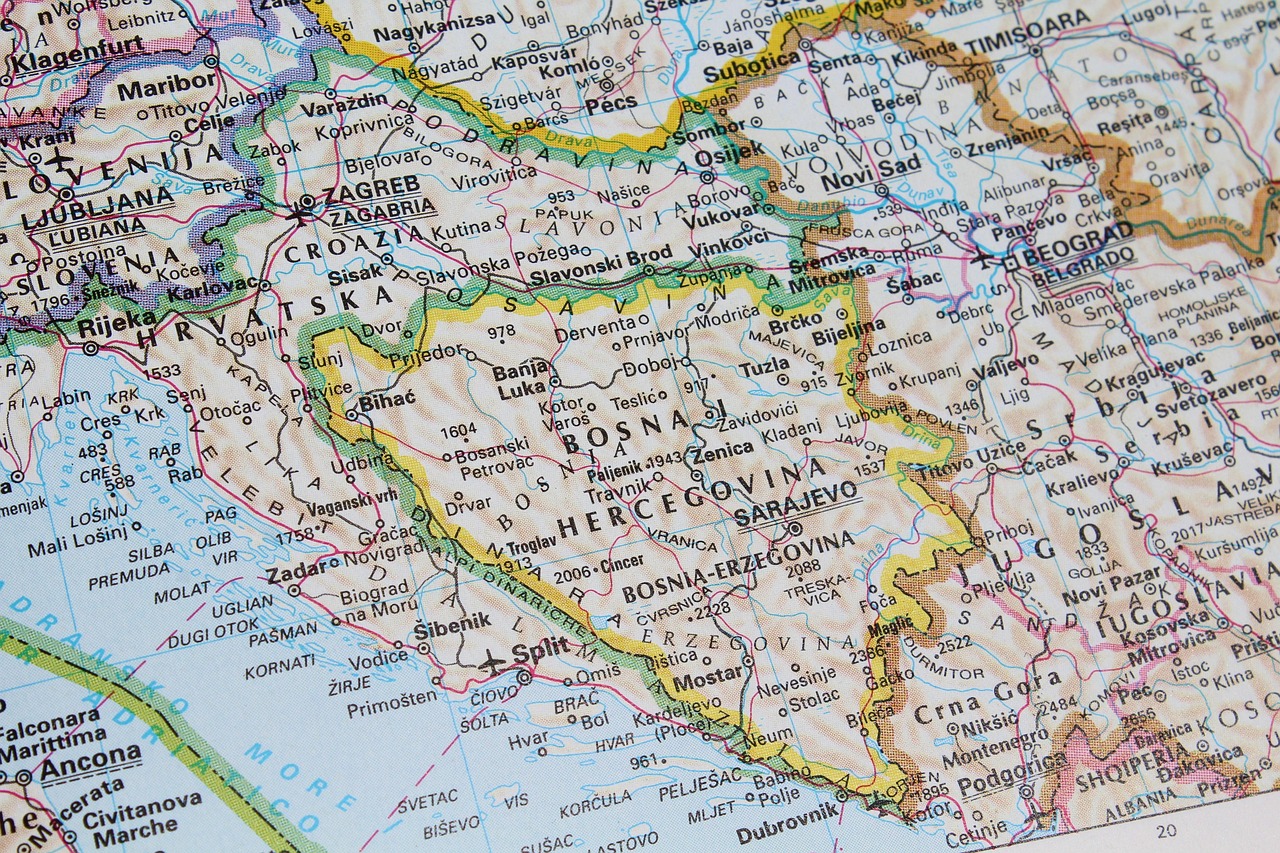 7,000+ Free Bosnia Herzegovina Map & Bosnia Images - Pixabay