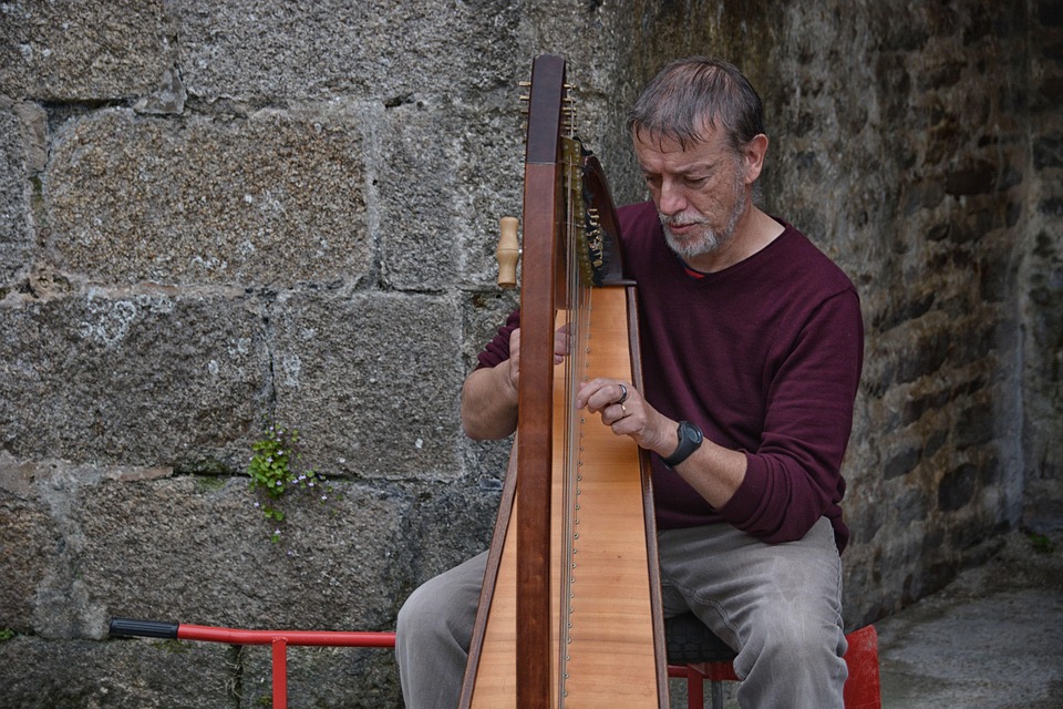 Harpe Harpiste Homme - Photo gratuite sur Pixabay - Pixabay