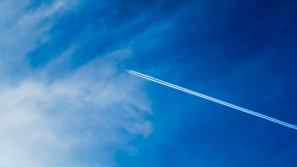 Luft Flugzeug Kondensstreifen - Kostenloses Foto auf Pixabay