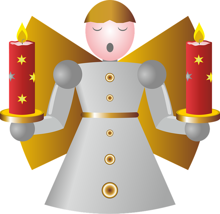 Download Angel Figure Christmas Figure Royalty-Free Vector Graphic ...
