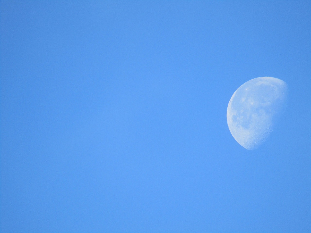 Cielo Tiempo De Día Luna - Foto gratis en Pixabay - Pixabay