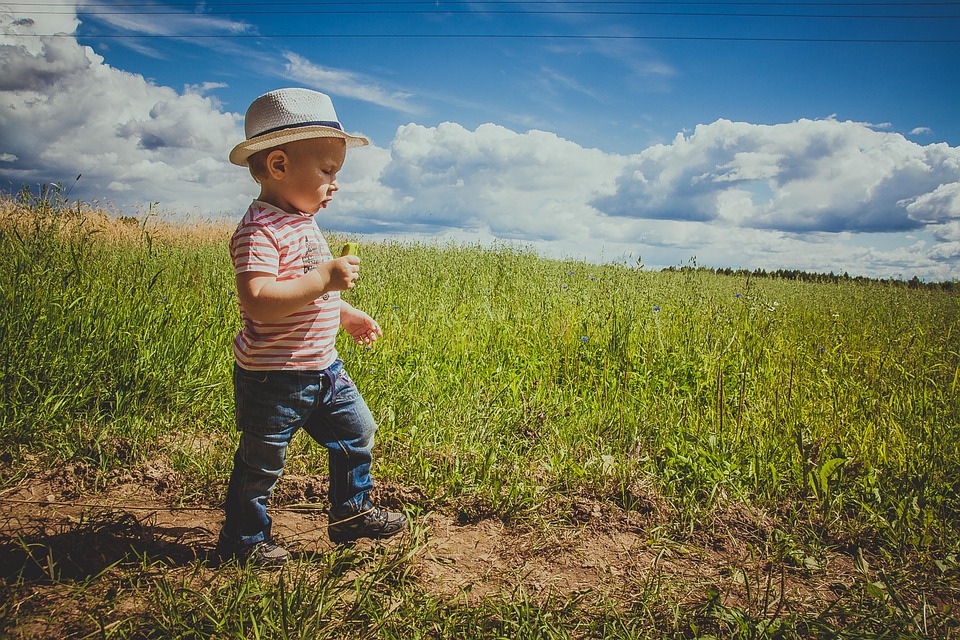 Sky Grass Baby - Free photo on Pixabay