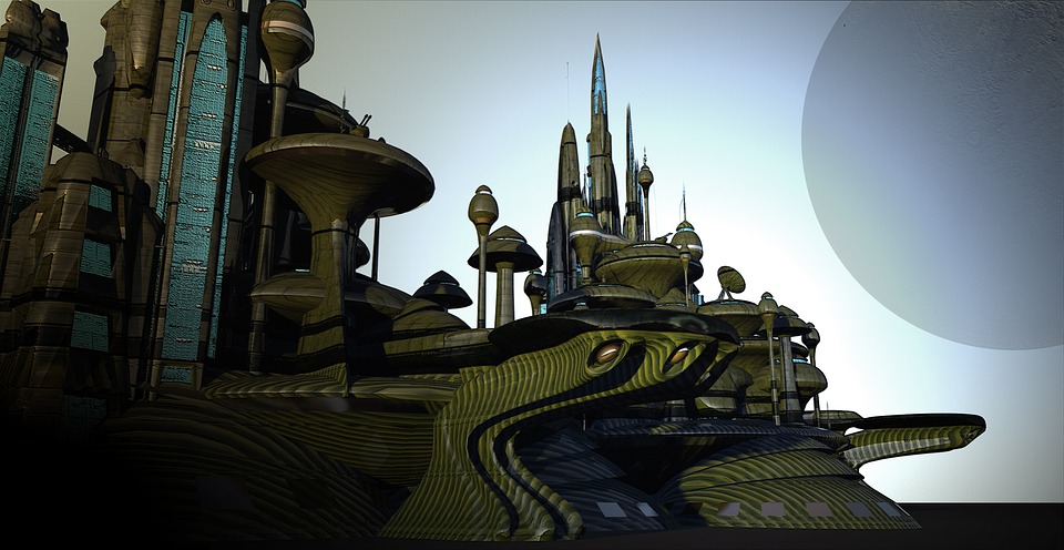 Download Utopia, City, Future. Royalty-Free Stock Illustration Image ...