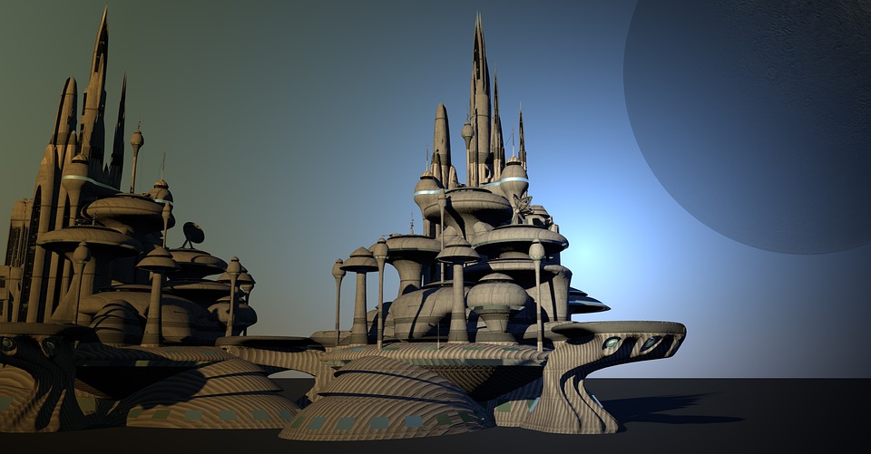 Download Utopia, City, Future. Royalty-Free Stock Illustration Image ...