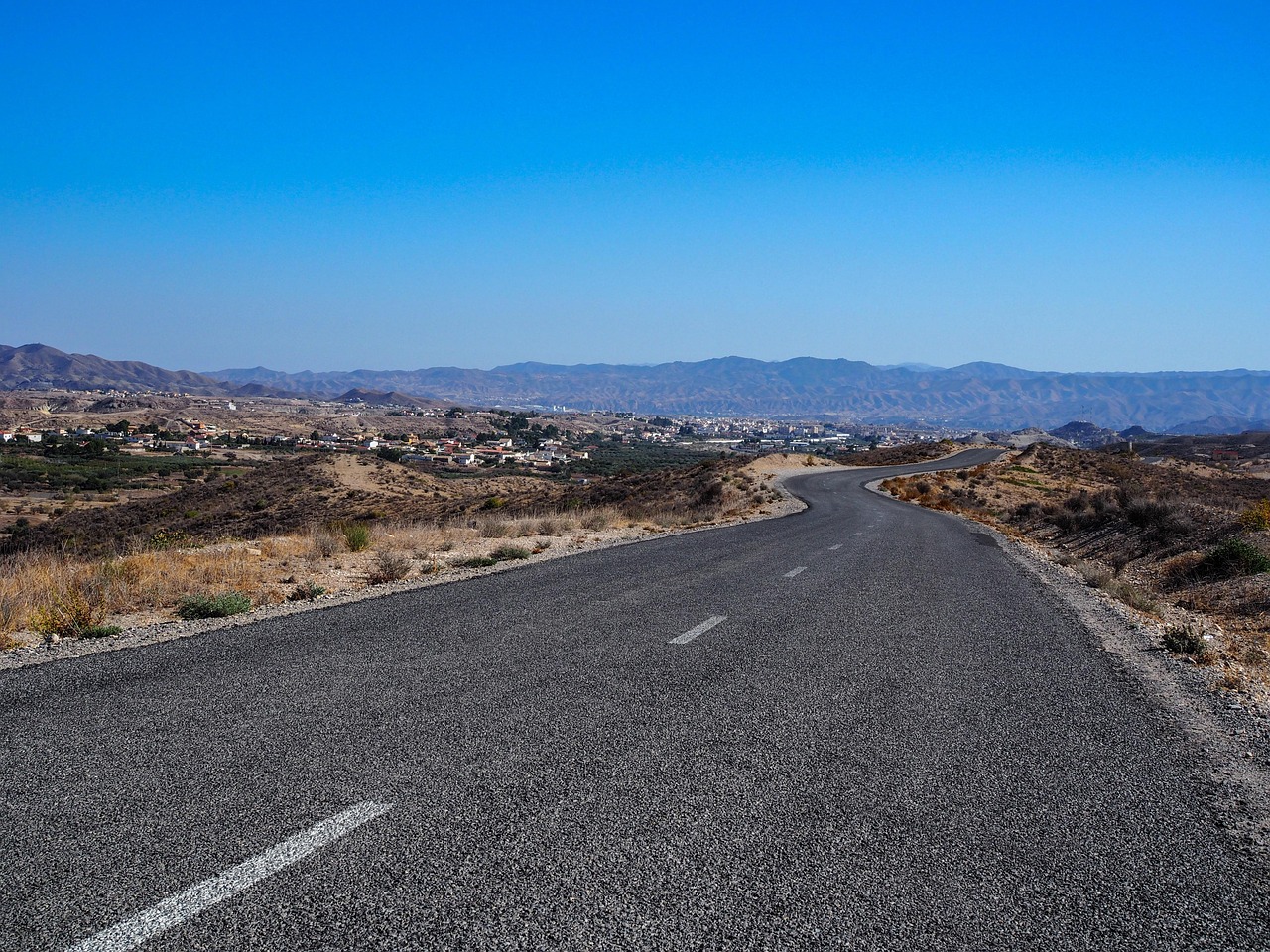 Route De Campagne Espagne Asphalte - Photo gratuite sur Pixabay - Pixabay