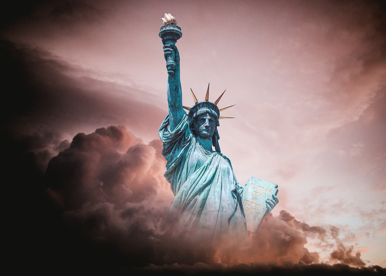 Statue De La Liberté Tourmente - Photo gratuite sur Pixabay - Pixabay