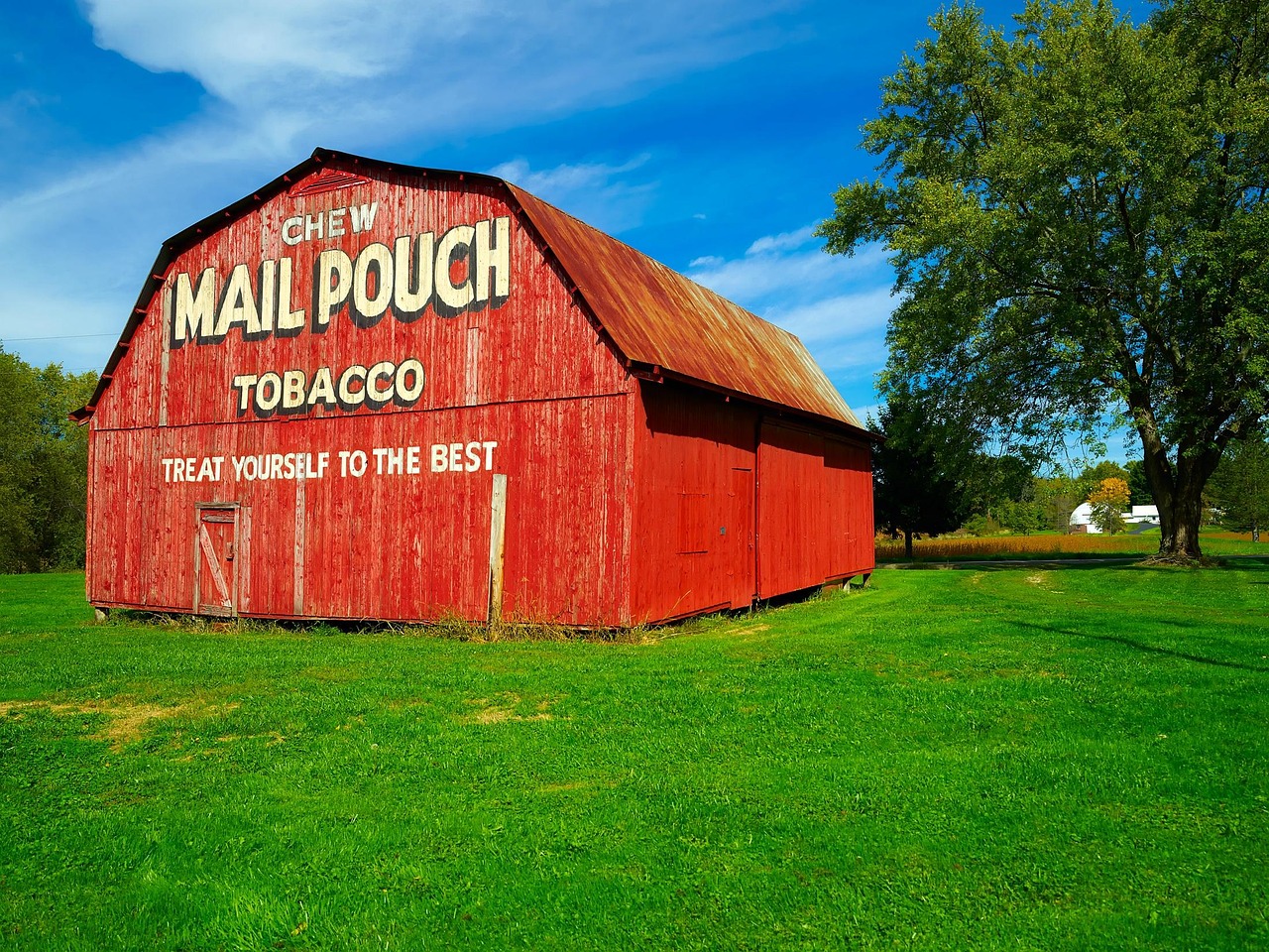 Ohio Mail Pouch Tobacco Red - Free photo on Pixabay