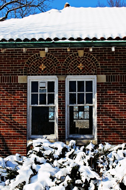 Snow Brick Building - Free photo on Pixabay