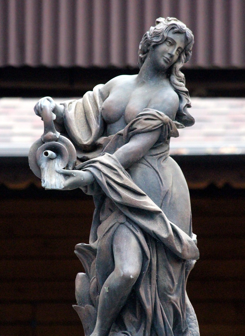 Stone Woman Park Sculpture Free Photo On Pixabay Pixabay