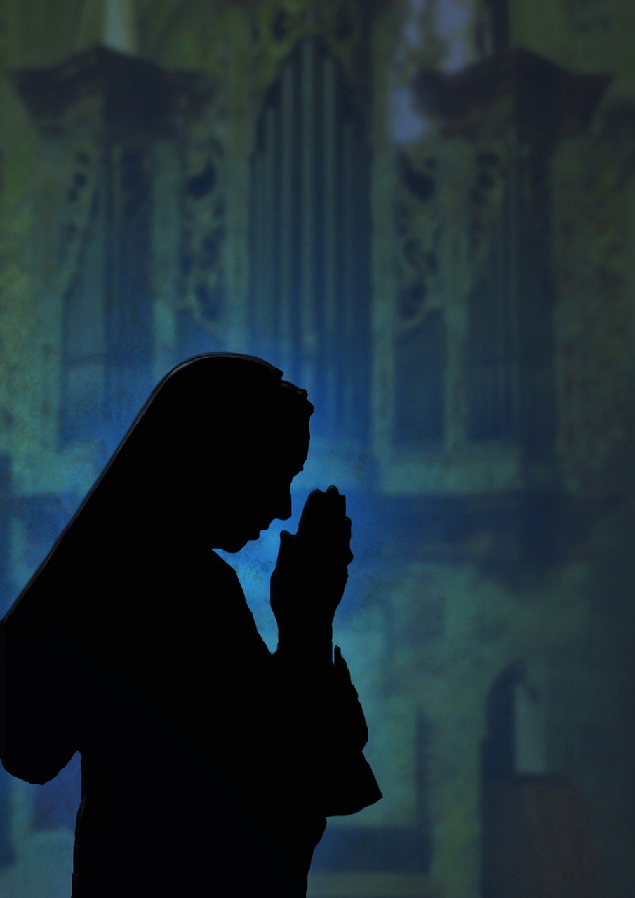 Silueta Monja Hermana Religiosa - Foto gratis en Pixabay - Pixabay