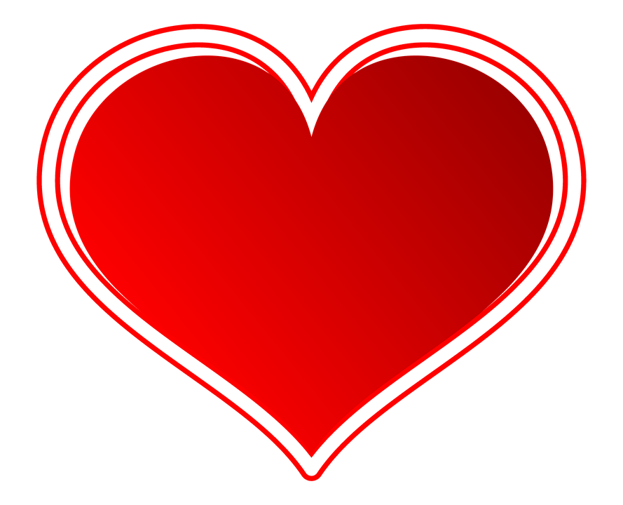 Hjerte R d Kj rlighet Gratis Bilde P Pixabay