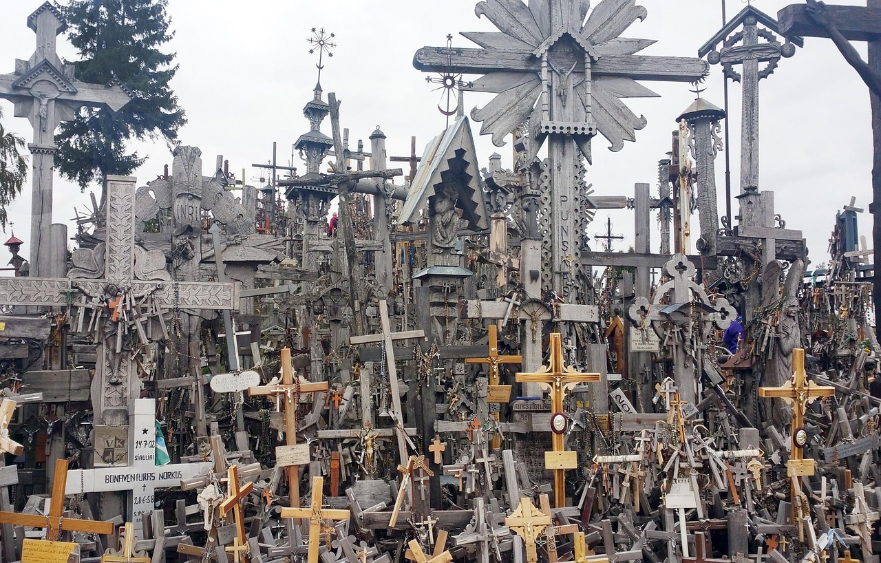 Hill Of Crosses Pilgrimage Cross - Free photo on Pixabay