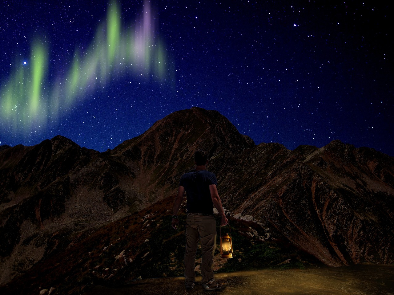 Northern Lights Berg Onderhoudt - Gratis foto op Pixabay - Pixabay