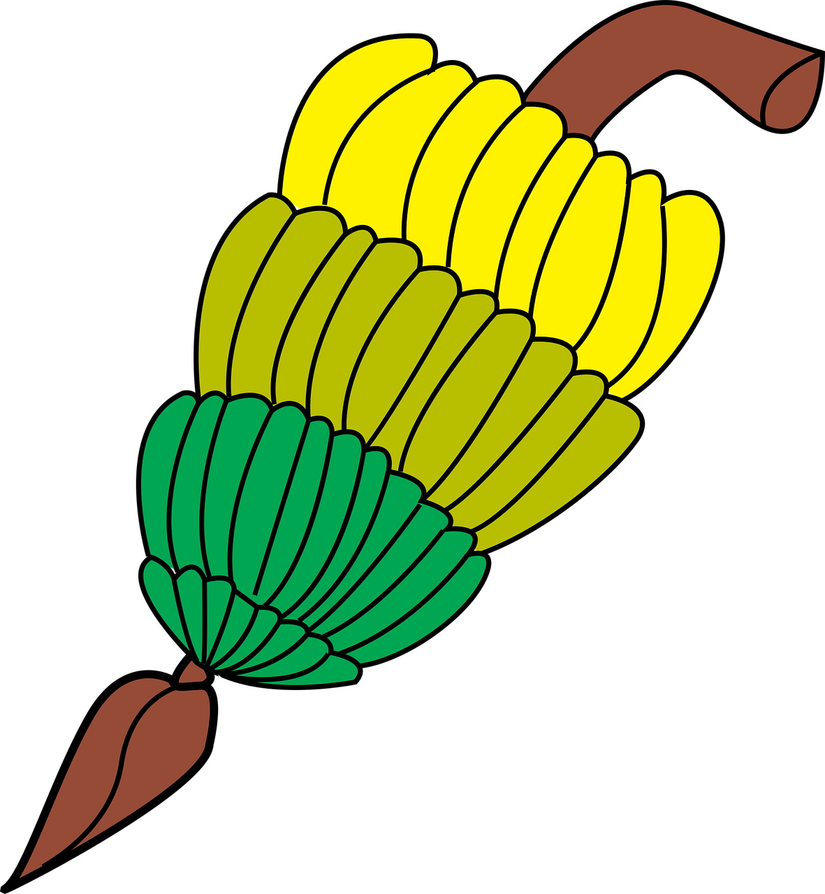 Banana Vector Art & Graphics: Free Download of 200+ High-Quality PNG ...