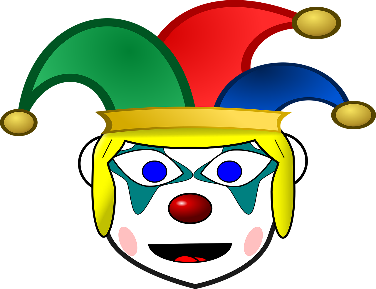 Download Clown, Comic Characters, Funny. Royalty-Free Vector Graphic ...