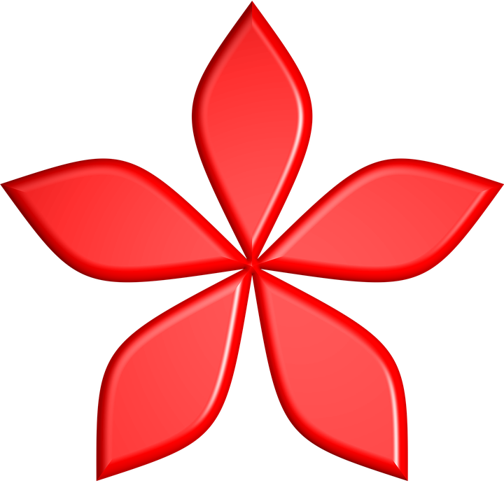 Download Flower Red Shape Royalty-Free Stock Illustration Image - Pixabay