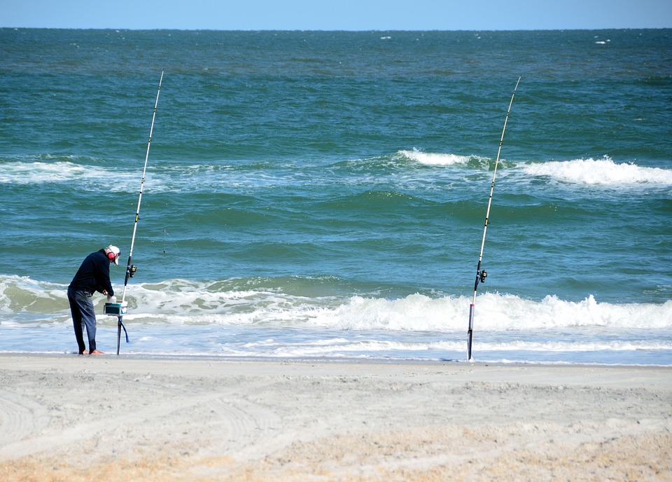 Surf Fisherman Fishing - Free photo on Pixabay
