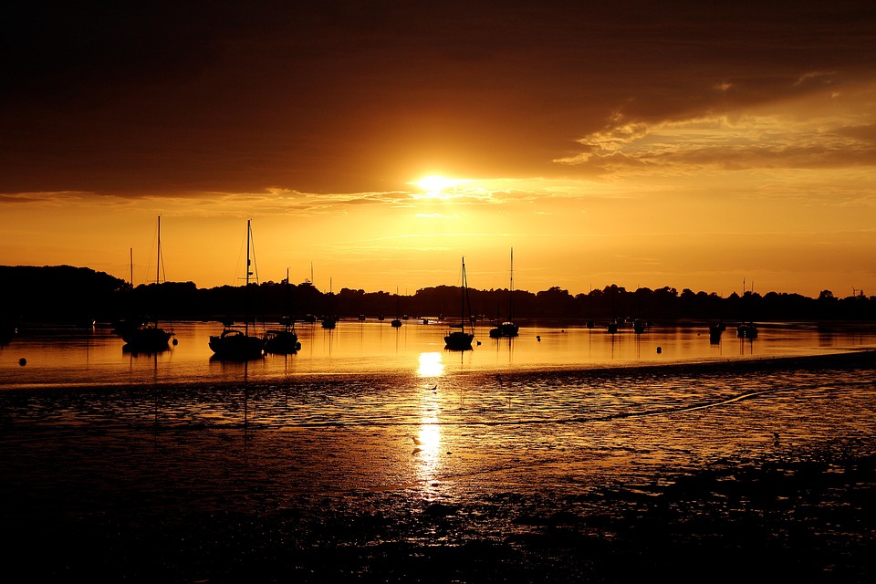 Sunset Harbour Landscape - Free photo on Pixabay - Pixabay