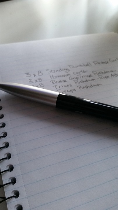 Notes Fitness Pen - Free photo on Pixabay - Pixabay