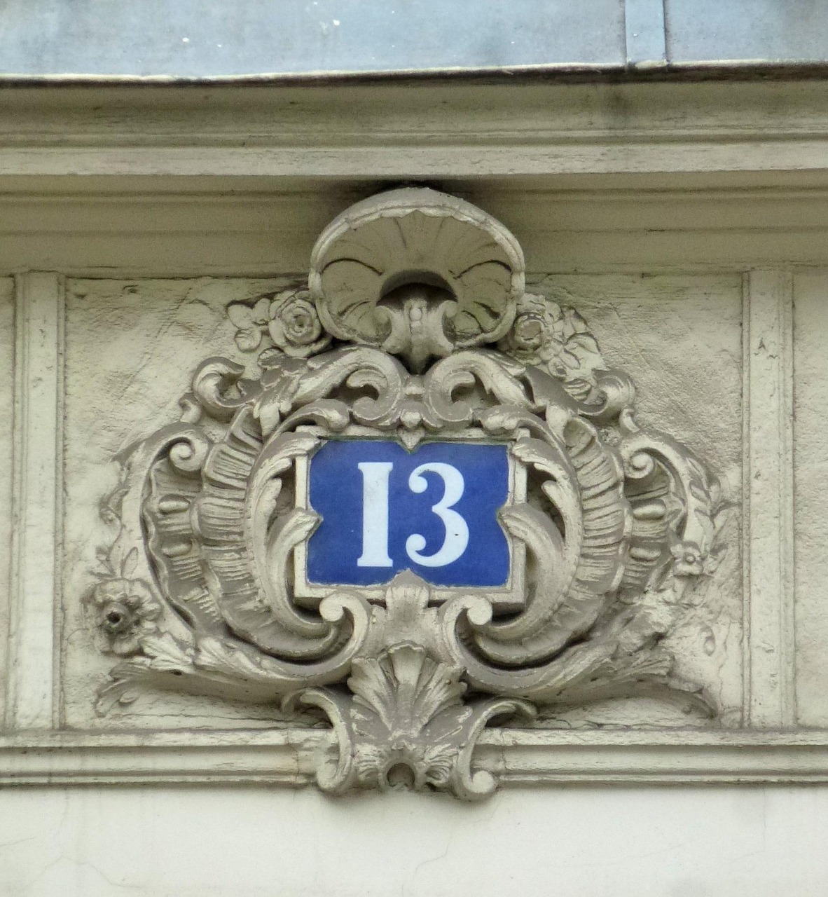 Ornamental House Number Thirteen - Free photo on Pixabay