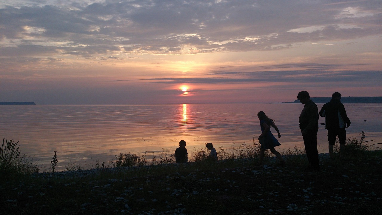 Sunset Gotland Beach - Free photo on Pixabay