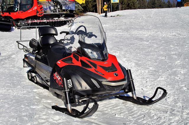 Snowmobile Ski Skiing Area - Free photo on Pixabay - Pixabay