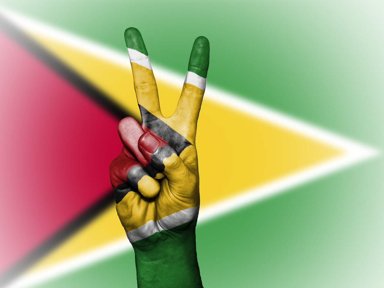 Guyana Peace Hand - Free photo on Pixabay - Pixabay
