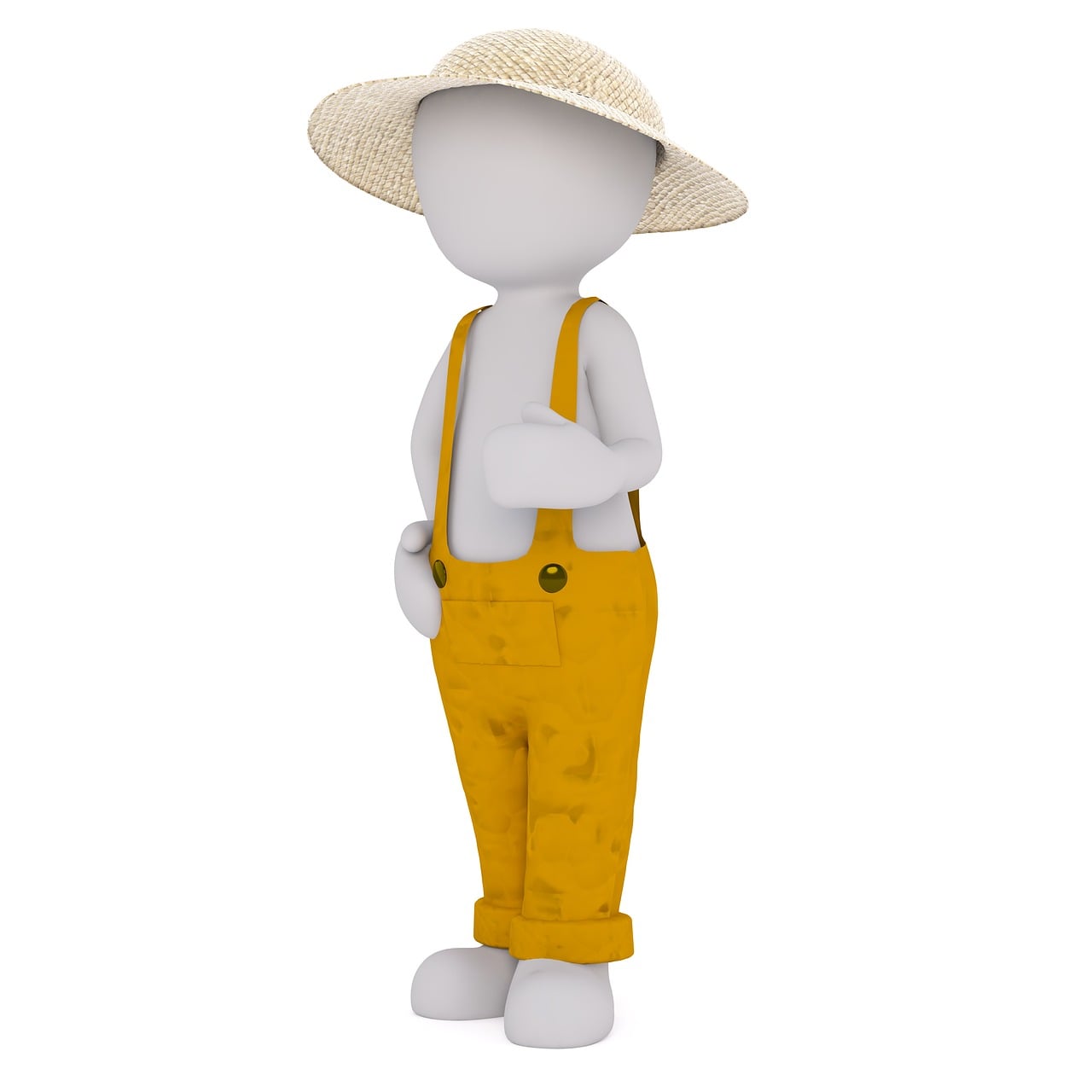 Männchen 3D Model Freigestellt - Kostenloses Bild auf Pixabay