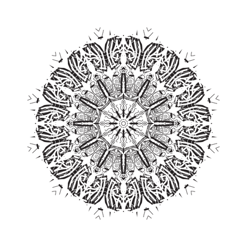 90+ Free Zentangle & Mandala Images