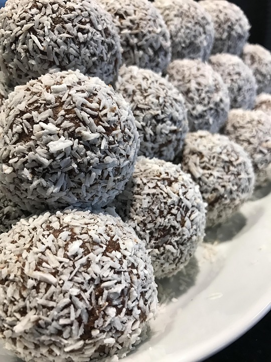 Chokladboll Fika - Gratis foto på Pixabay