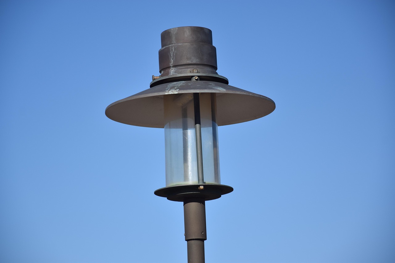 Lampada De Rua Antiga