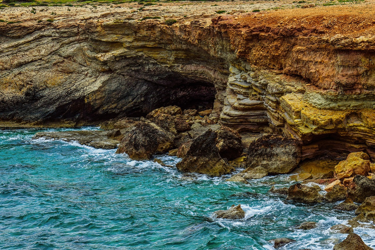 Cliff Rocky Coast Sea Caves - Free photo on Pixabay