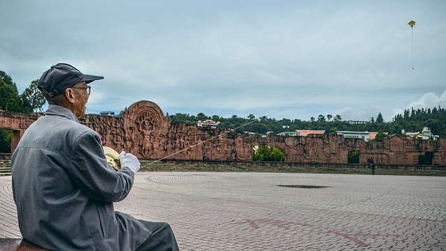 The Old Man Square Kite - Free photo on Pixabay
