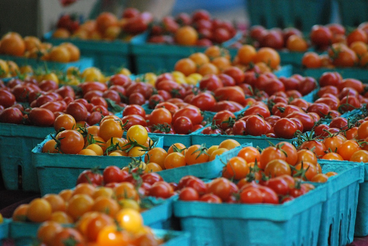 Cherry Tomatoes Farmer Market - Free photo on Pixabay - Pixabay