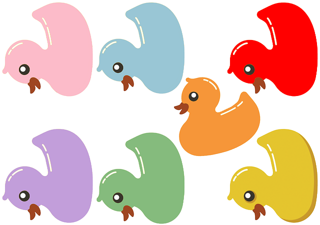 Download Ducks, Cartoon, Colorful. Royalty-Free Stock Illustration ...
