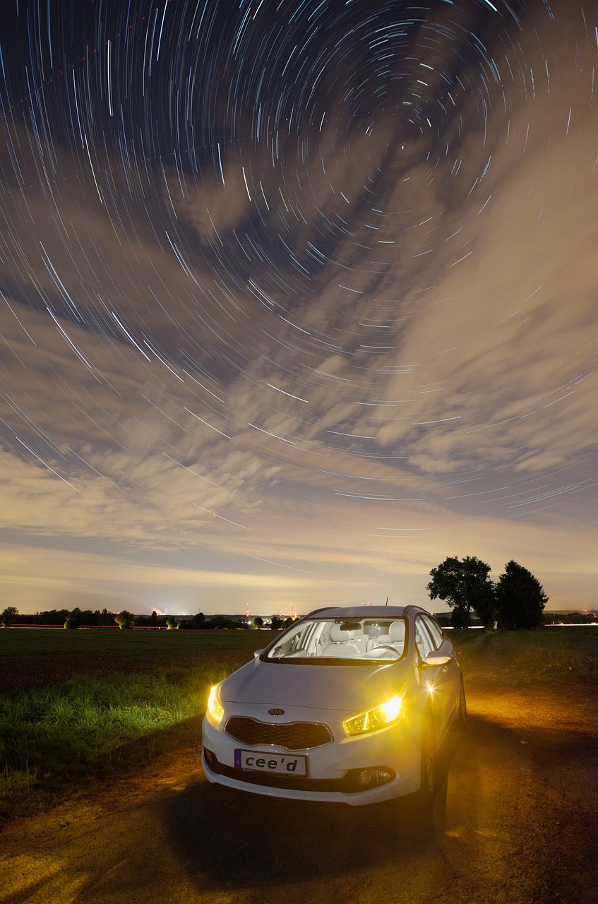 Star Trail Night Tracer Starry - Free photo on Pixabay