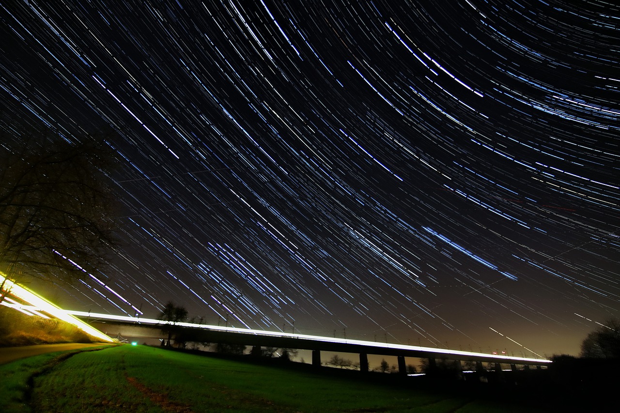 Startrails Long Exposure Night Free Photo On Pixabay Pixabay