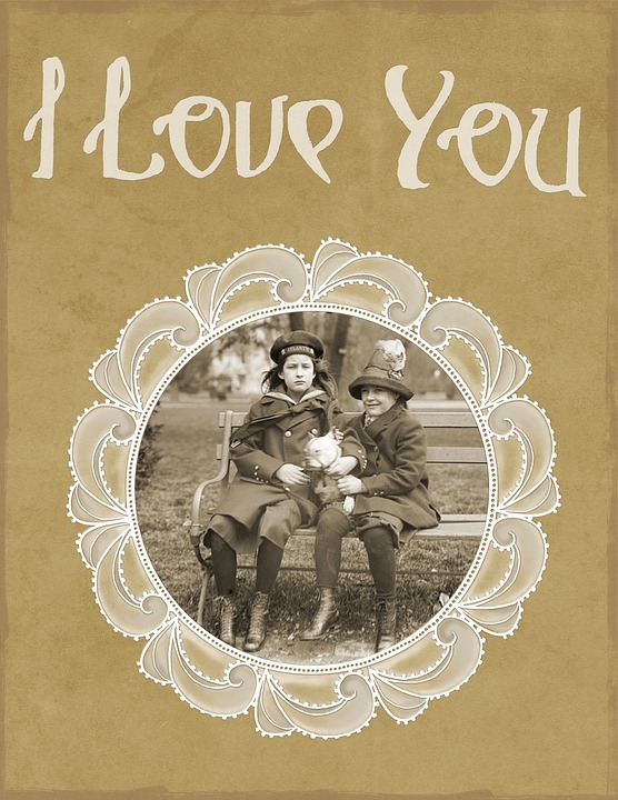Retro Love You Love You Collection Valentine's Day, An Object Graphic